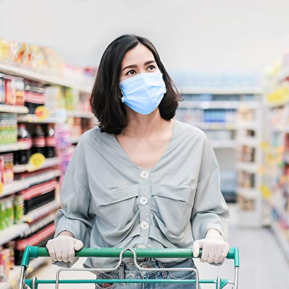 Case-Mate Disposable 3 Ply Face Mask, 50 Count (Pack of 1)