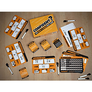 CONFIDENT? Board Game | Great Group Party Game for Family Game Night | Trivia with a Twist for Adults, Kids & Teens | Ages 8+ | 2-30 Players | Average Playtime 30 Minutes | Made by Confident Games