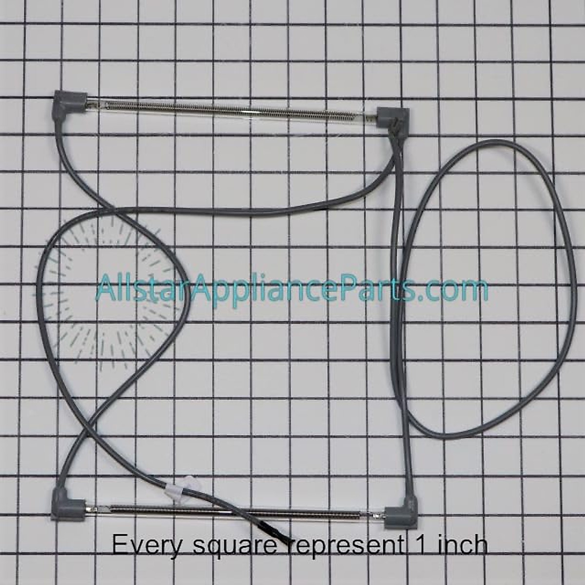 Allstar Appliance Parts WP61001846 Refrigerator Defrost Heater Assembly