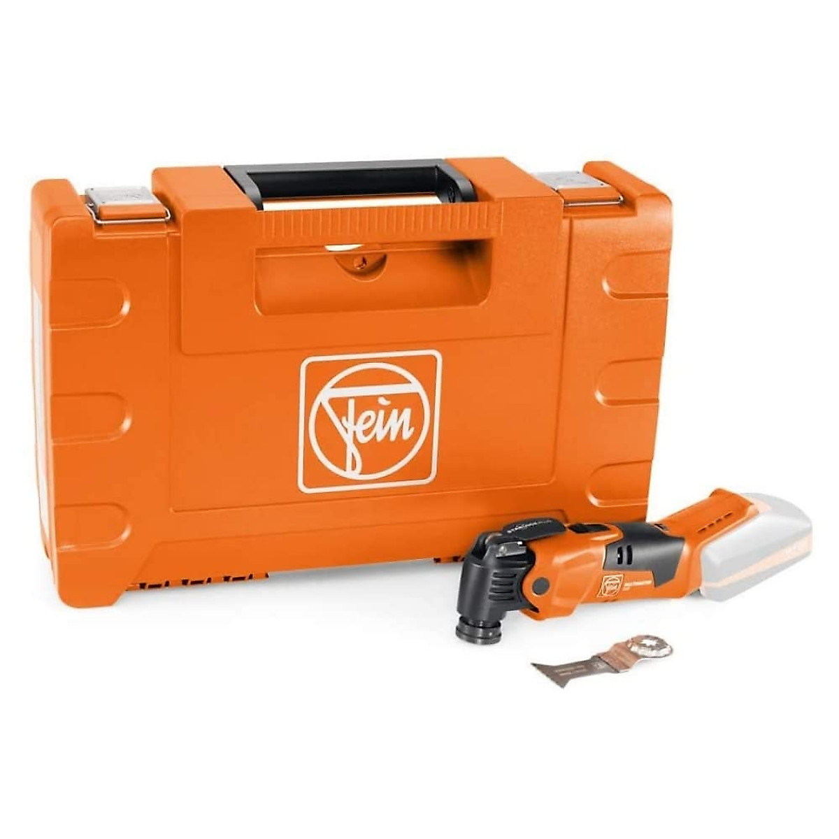 Fein Multimaster Tool AMM 500 Plus Select Oscillating Tool - 18V Battery-Powered Cordless Multi Tool for Interior Work and Renovation - Includes Tool, 1 Universal E-Cut Blade, and Case - 71293362090