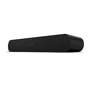 Sonos Ray Essential Soundbar, for TV, Music and Video Games - Black