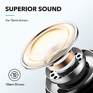 Soundcore by Anker Life P3i Hybrid Active Noise Cancelling Earbuds, 4 Mics, AI-Enhanced Calls, 10mm Drivers, Powerful Sound, App for Custom EQ, 36H Playtime, Fast Charging, Bluetooth 5.2 (Renewed)
