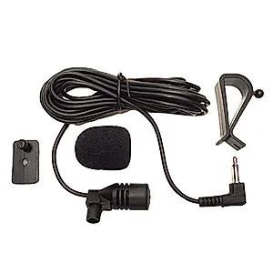 FingerLakes 3.5mm Microphone Assembly Mic for Car Vehicle Head Unit Bluetooth Enabled Stereo Radio GPS DVD