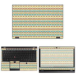 Decalrus - Protective Decal Geometric Skin Sticker for Lenovo ThinkPad P53 (15.6" Screen) case Cover wrap LEthnkpd15_P53-228