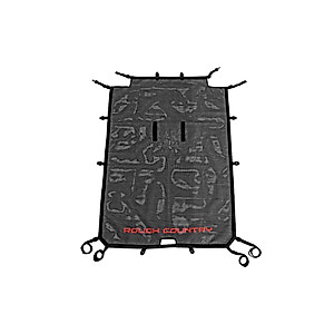 Rough Country Black Mesh Bikini Top for 2021-2024 Ford Bronco | 4-Door - 85116