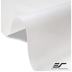 Elite Screens Designer Cut 135" Diag. 16:9, 4K/8K Ultra HD Front/Rear DIY Raw Projector Screen Material, WraithVeil Dual Projection Screen, RM-135H-DUAL