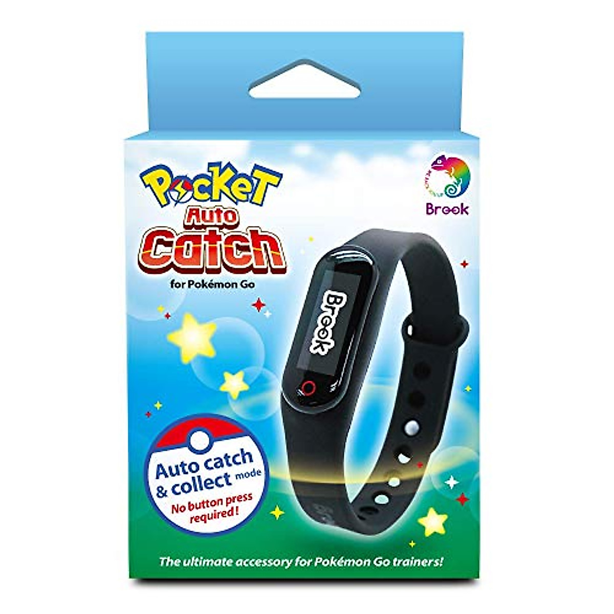 Brook Pocket Auto Catch - Auto catch compatible for Pokemon Go plus, Catching Pokemon and collecting items just got easy