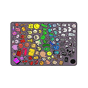 Bfdi Battle for Dream Anime Rug Soft Flannel Carpet 3D Non-Slip Area Rug Art Floor Mat Doormats Decorative Rugs for Bedroom Living Room 36"X24"