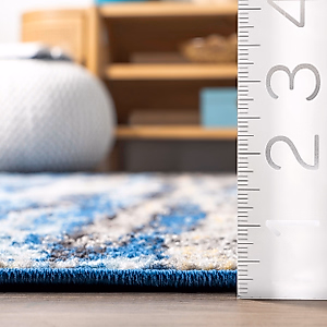 nuLOOM Katharina Abstract Motif Area Rug, 8x10, Blue