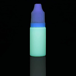 Invisible UV Black Light Ink for Inkjet Printers, Fluorescent Invisible UV Ink Visible only at Black Light (White, 100 ml)