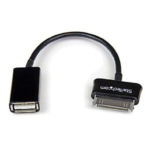 StarTech.com USB OTG Adapter Cable for Samsung Galaxy Tab - Connect USB Devices to Samsung Galaxy Tab