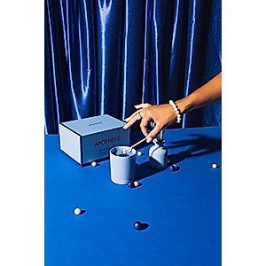 Apotheke Luxury Scented Mini Candle and Diffuser Set, Earl Grey Bitters - 5 oz 2.5 Diffuser, Lemon Zest, Bergamot, Alcohol Free, Fragrance Oil, Aromatherapy, Made in USA, (AP08-CD22-EG)