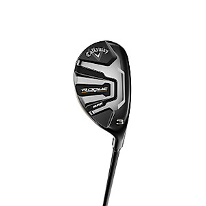 Callaway Golf 2022 Rogue ST Max Hybrid (Left Hand, Graphite Shaft, Regular Flex, 4 Hybrid),Silver