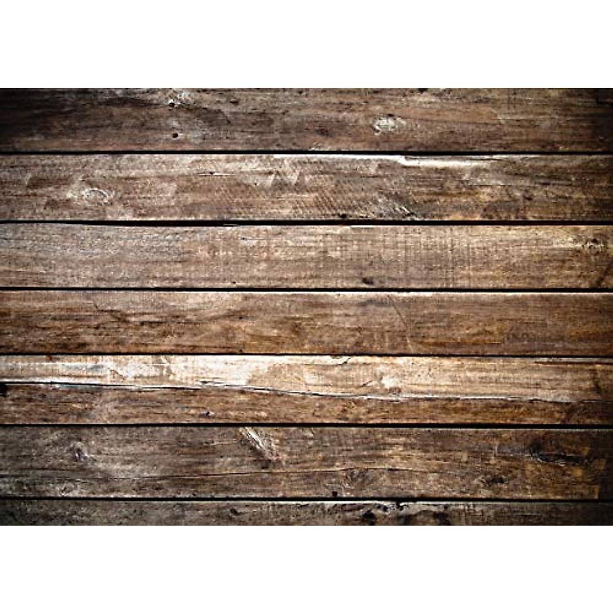 LYWYGG 7x5ft Photography Backdrop Brown Wood Backdrops Photography Wood Floor Wall Background Photographyers CP-172