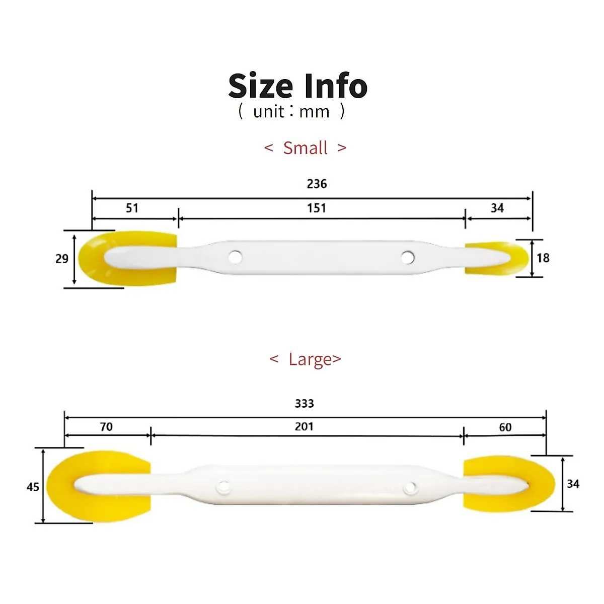 Two-Way Grout Caulk Finishing Tool - 4 Size 2 Pieces Set - Smooth Grout Sealant Silicone Caulking Tool - Rubber Spatula Spreader - Grout Sealer Applicator - Ergonomic Handle Grip