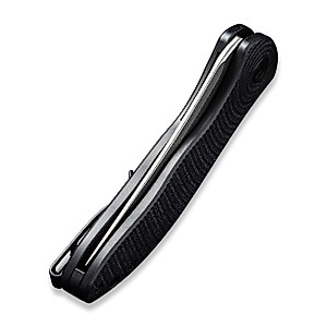 CIVIVI Pocket Folding Knife For EDC, 3.24" Nitro-V Stonewashed Trailing Point Blade, Jim O’Young Synergy 3 Liner Lock Knife C20075A-1