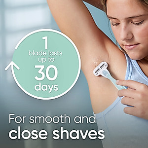 Gillette Venus Smooth Sensitive Women's Razor Blades - 4 Refills