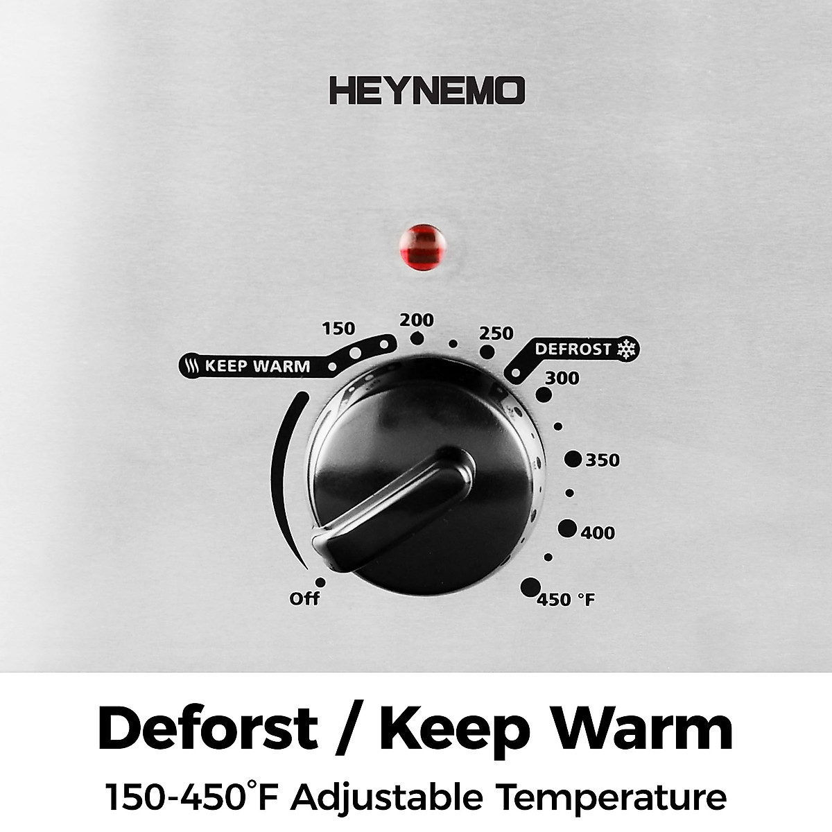 20qt Turkey Roaster Oven, 24lb Electric Roaster w/Self-Basting Lid and Removable Pan & Rack, 150°F-450°F Temperature Controls, Electric Roaster Oven for Roasting, Grilling, Baking，Easy Clean, Silver