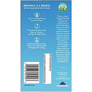 Celestial Seasonings Cold Brew Iced Tea, Half and Half Iced Black Tea and Lemonade, Contains Caffeine, 18 Tea Bags per bag (Pack of 6)