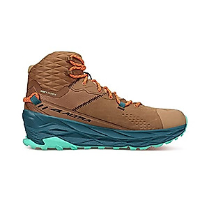 ALTRA Men's AL0A7R6Q Olympus 5 Mid GTX Trail Running Shoe, Brown - 10.5 M US