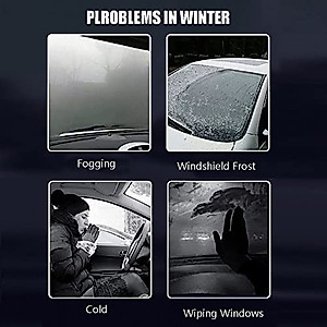 Portable Car Heater Car Fan 12V 150W Heating and Cooling Mode Windshield Defrost Defogger Plug in Cigarette Lighter Heater