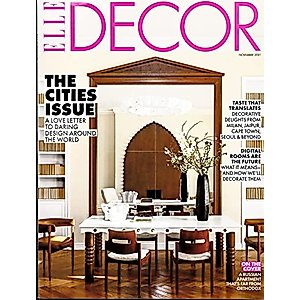 Elle Decor Magazine, The Cities Issue * November, 2021 * Issue No. 278 ** PLEASE NOTE: ALL THESE MAGAZINES ARE PETS & SMOKE FREE. NO ADDRESS LABEL, FRESH STRAIGHT FROM NEWSSTAND. (SINGLE ISSUE MAGAZINE)