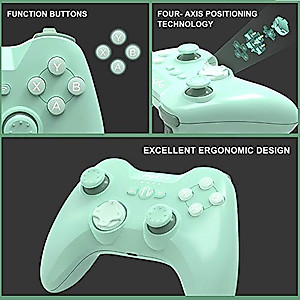 PXN Mfi Game Controller for IPhone Speedy(6603) IOS Gaming Controllers for Call of Duty Gamepad with Phone Clip for Apple TV, Ipad, IPhone (Green)