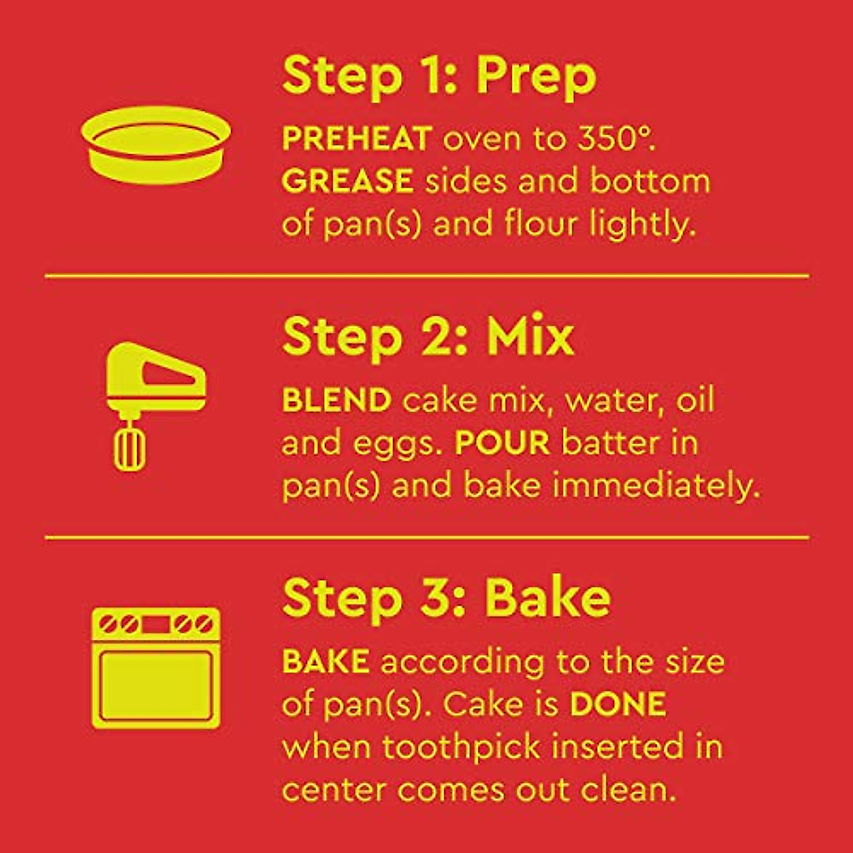 Duncan Hines Signature Cake Mix, Pineapple Supreme, 15.25 oz