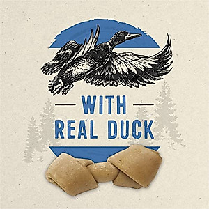 Purina Prime Bones Mini Knotted Chews Rawhide Free, Natural Dog Treats with Real Duck - 26 ct. Pouch
