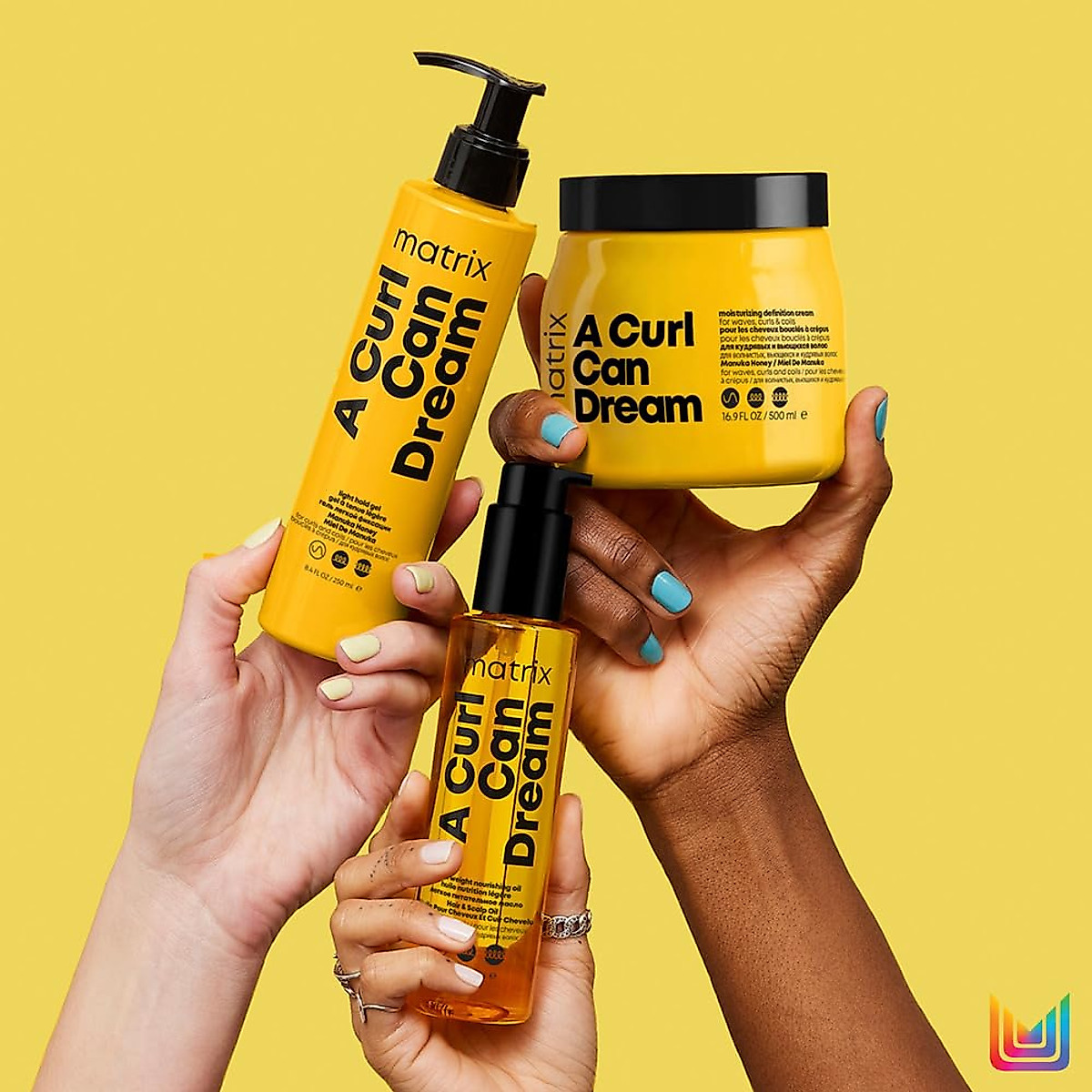 Matrix A Curl Can Dream Light Hold Gel, Defines Curls Without Flaking or Crunch For Curly, Coily, & Wavy Hair, Silicone, Sulfate & Paraben Free, Salon Styling Gel, Control Frizz, 6.7 Fl Oz