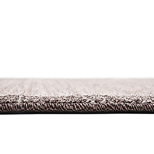 Unique Loom Del Mar Collection Area Rug - Abigail (3' 3" x 5' 3" Rectangle, Light Brown/ Beige)