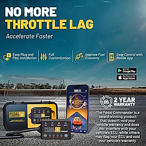 PEDAL COMMANDER for Chevrolet Camaro 2009-2015 Throttle Response Controller Fits: 5th Gen, 1LS, 1LT, 1SS, 2LS, 2LT, 2SS, ZL1, Z/28-3.6L 6.2L 7.0L, Chevy Camaro Accessories