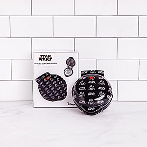 Uncanny Brands Darth Vader Mini Waffle Maker - Star Wars Small Kitchen Appliance