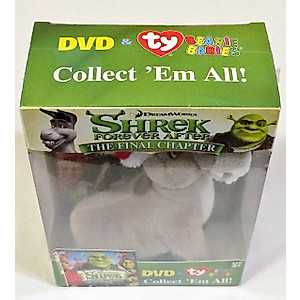 Shrek Forever After DVD + TY Beanie Baby (Donkey)