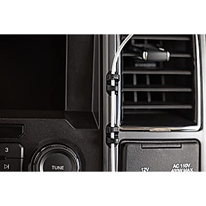 Scosche CMAA2-6PKRP Stick Em Adhesive Cable Management Clip Organizers (6-pk) Black