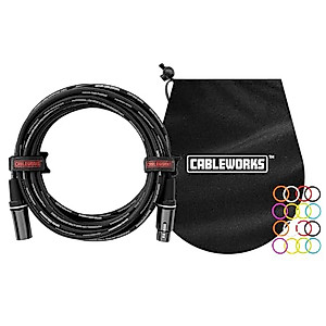 Cableworks By Gator Cases Composer Series Deluxe 100 Foot XLR Microphone Cable, (GCWC-XLR-100)