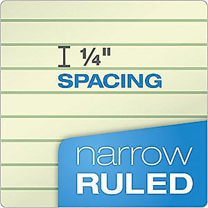 Oxford 1-Subject Kraft Notebook, 5" x 8", Narrow Rule, Kraft Cover, Green Tint Paper, 80 Sheets (25-401R)