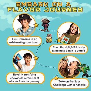 Final Boss Extremely Super Sour Candy, Natural Chewy Cranberry Gummies Made with Dried Fruit, Free of Artificial Colors, Low Calorie Healthy Snack for Kids & Adults, 1.06oz, 10 Pack (LvL 2 Sourness)