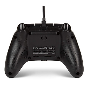 PowerA 1521745-02 Enhanced Wired Controller, Arc Lighting, Double Vibration Function, Back Button, Xbox Series X, S, Xbox One, PC, Windows 10/11 (Officially Licensed Product)