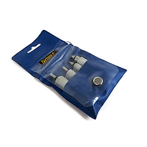 Taytools 466170 4 Piece Edge Center Finder Set with Single End, Double End and Cone Tips