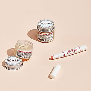 Save 10% Lip Scrub and Lip Mask Bundle - Clean Sustainable Skincare Lip Exfoliator and Lip Treatment