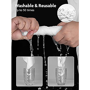 Fantasticlean Microfiber Cleaning Cloth Roll -75 Pack, Tear Away Towels, 12" x 12", Reusable Washable Rags (DimGray)