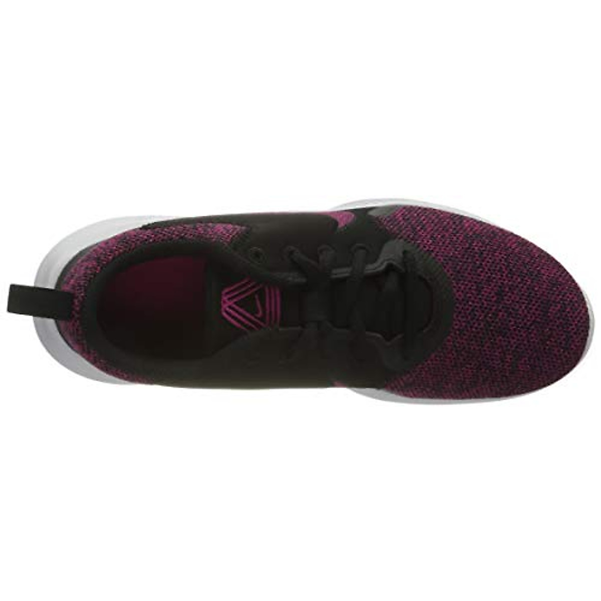 NIKE Women's WMNS Flex Experience RN 10 Running Shoe, Black Fireberry Dk Smoke Grey Iron Grey, 8
