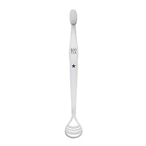 BAO TEA All-in-One Toothbrush & Tongue Cleaner: Comprehensive Oral Health Solution, Versatile Dental Care with Integrated Tongue Cleaning Design and Ultra-Soft Bristles