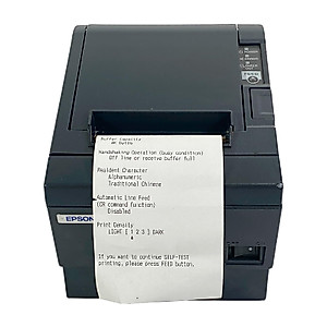 Epson TM-T88III POS Thermal Receipt Ticket Printer Parallel, Bundle with AC Adapter