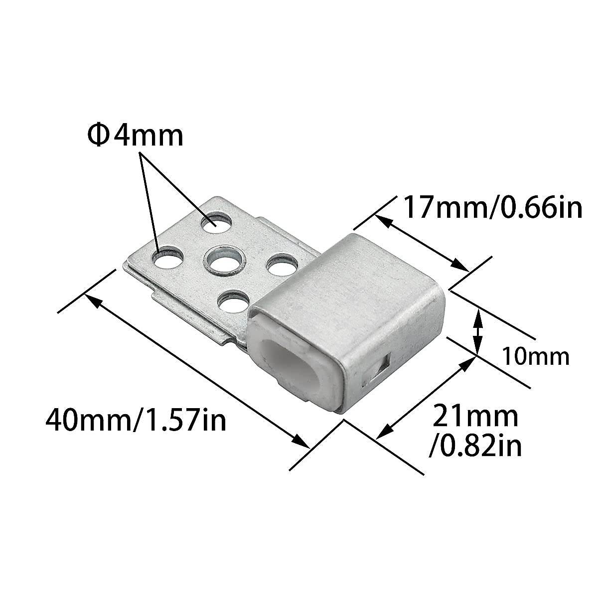 DGHAOP 12pcs Sofa Couch Spring Buckle 4 Holes Snake Spring Buckle for Sofa/Chair/Couch/Bed Spring Clips Repair Parts