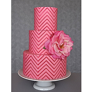 Sweet Elite Tools Chevron Texture Sheets - Set of Three Chevron Impression Mats By Lauren Kitchens