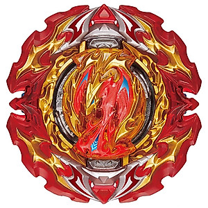 WTUME B-193 Ultimate Valkyrie 4-Piece Bey Battling Gyro Tops Set, Battle Burst Tops with Dangerous Belial Greatest Raphael Prominence Phoenix, Kids Boys Birthday Party Gift Idea