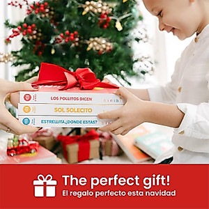 Binibi Spanish Musical Book for Babies & Toddlers 1-3 Los Pollitos Dicen & Other Nursery Rhymes | Spanish Learning for Kids | Bilingual Children's Book | Sound Book | Libro en español para bebés