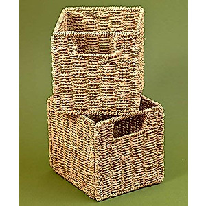Set of 2 Slim Storage Tower Baskets